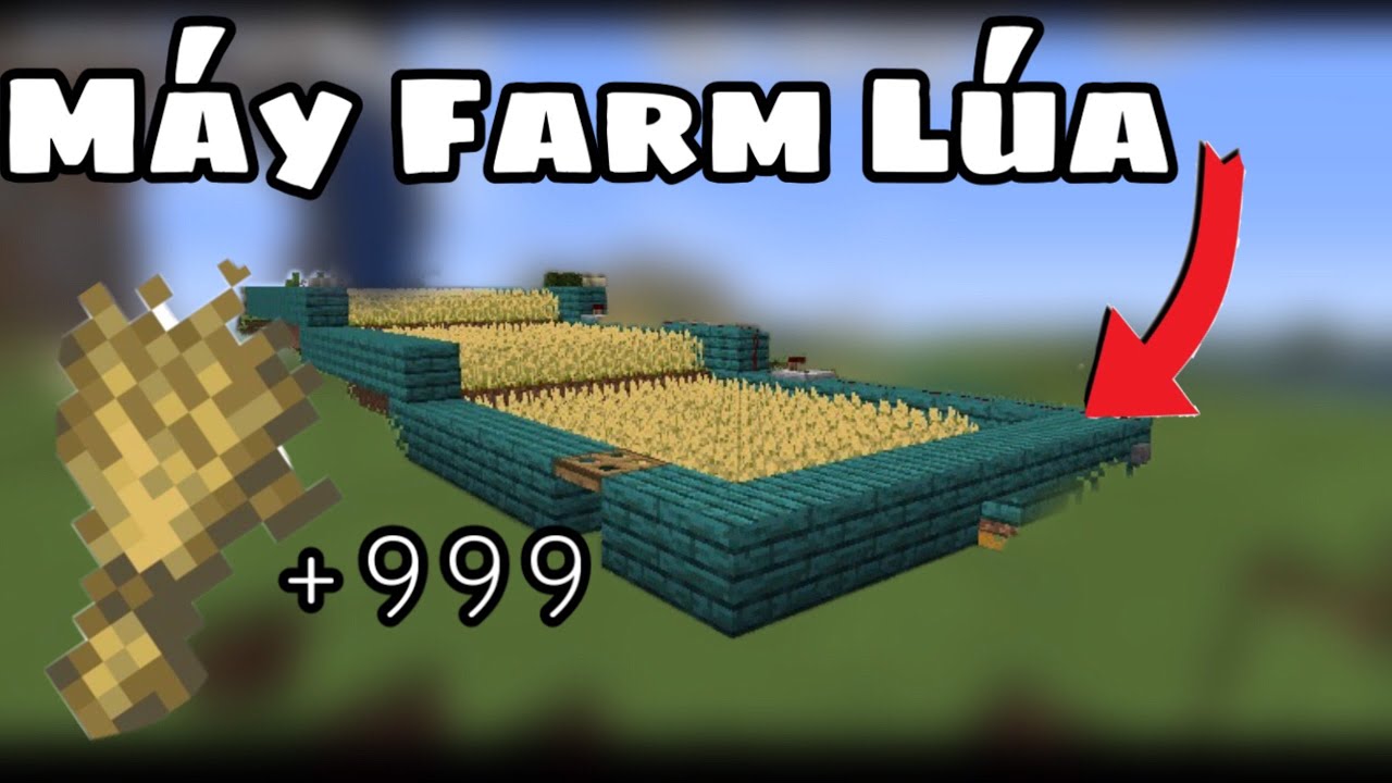 Minecraft: Cách Làm Máy Farm Lúa Tự Động Cực Kỳ Đơn Giản Mới Nhất !! (1 ...