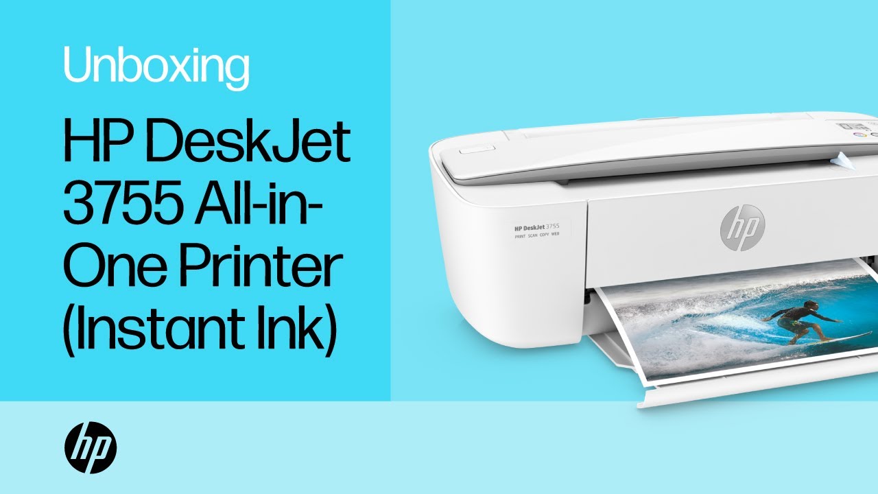 Set Up the HP DeskJet 3755 All-in-One Printer (Instant Ink) | HP ...