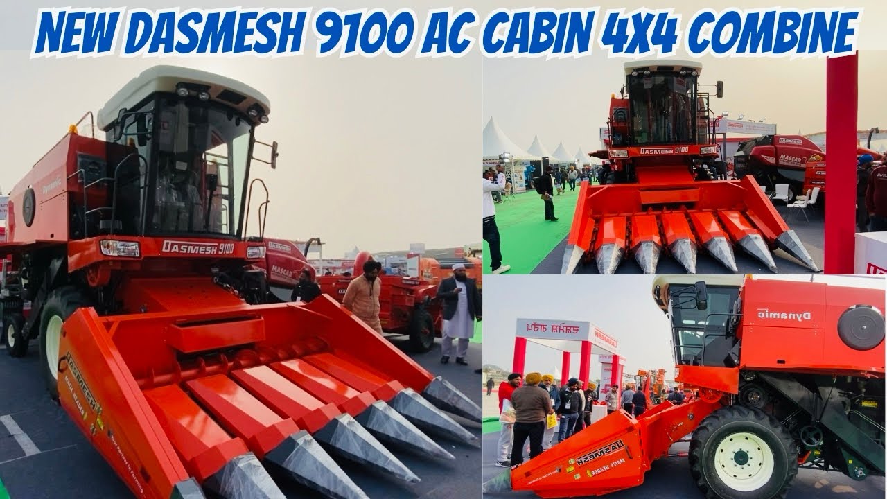 New Dashmesh 9100 Ac Cabin 4wd Combine // ਮੱਕੀ ਦੇ ਕਟਰ ਤੇ ਸ਼ਪੈਸਲ offers ...