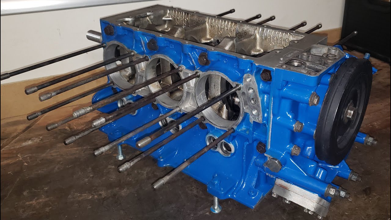 Budget Corvair Build Part 8 Long Block Complete - YouTube