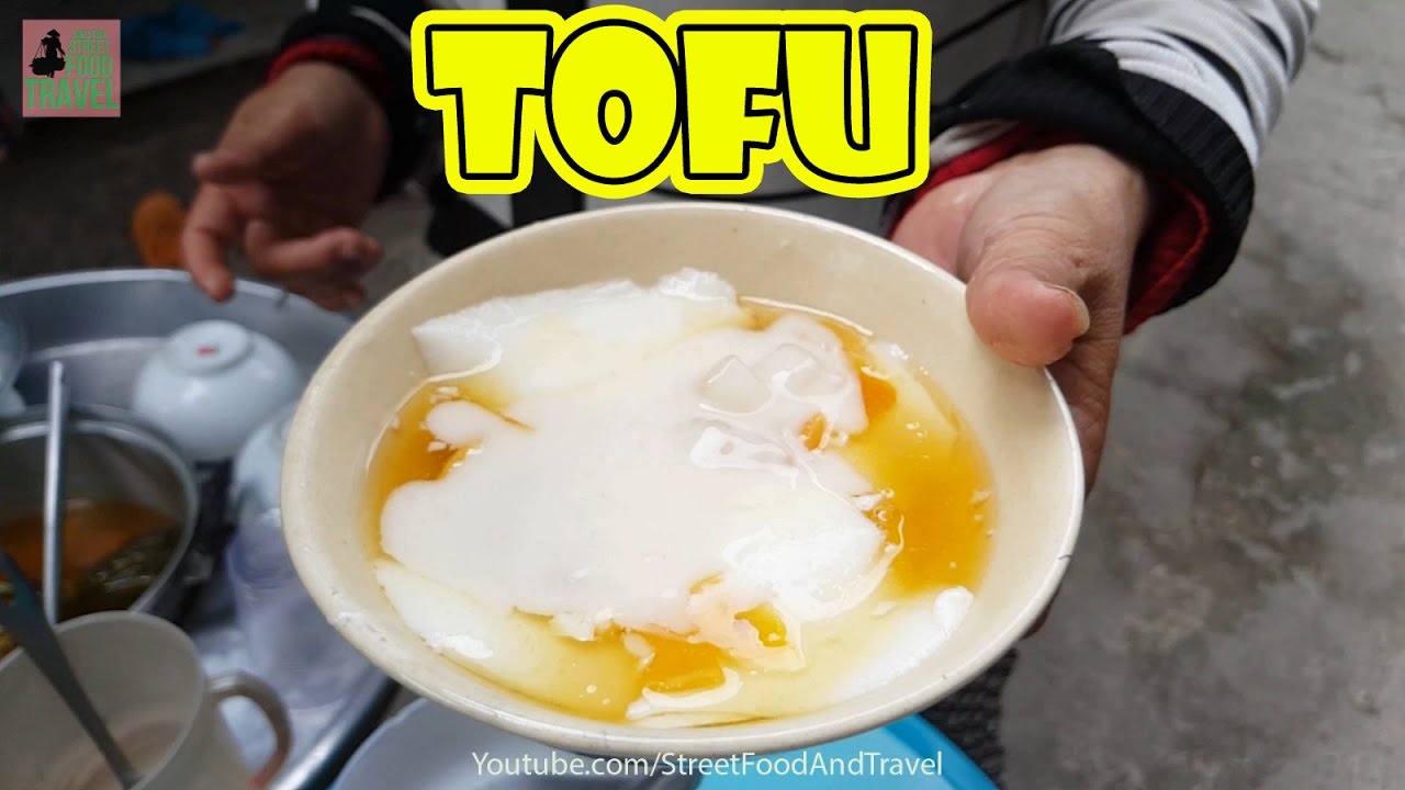 Street Food Vietnam 2017 - Vietnamese Soy Dessert - Tofu / Tau Hu - YouTube