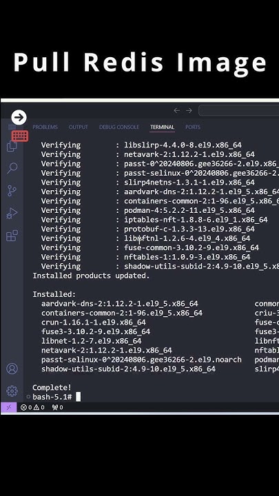 How to Pull Redis Docker Image Using Docker in 1 Minute! 🐳 - YouTube