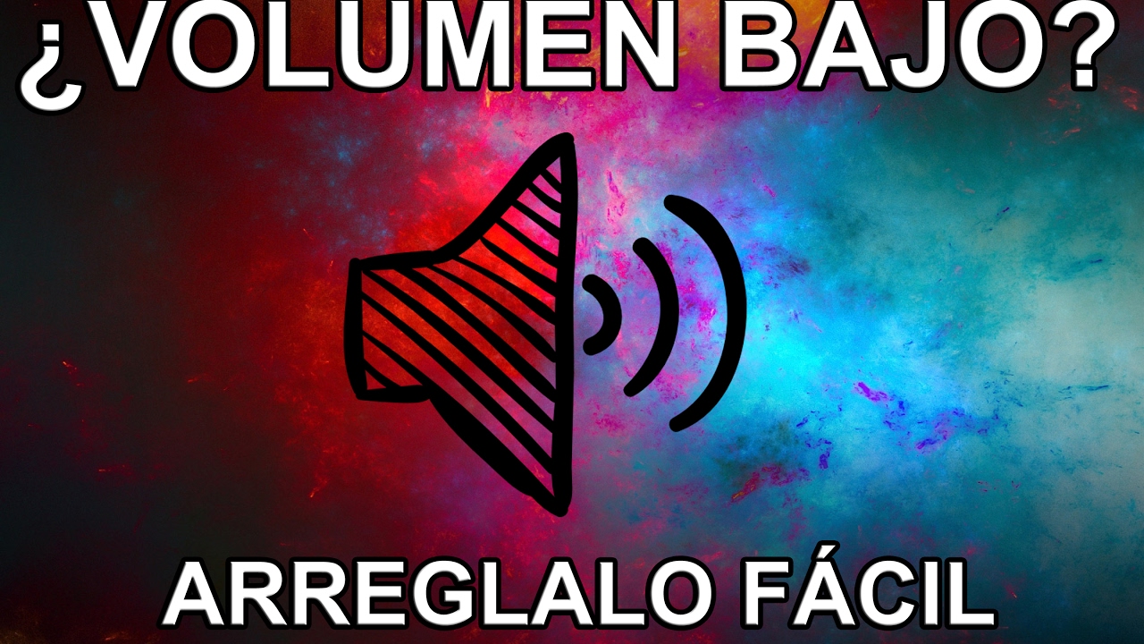 Como subir el volumen máximo de mi pc [Sin programas] - YouTube