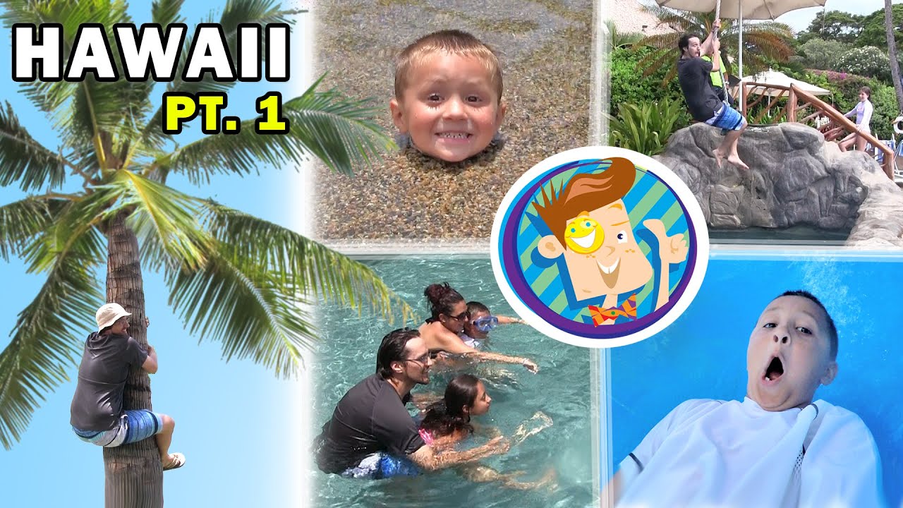 FV Family Trip Vlog in Hawaii: Water Elevator in Grand Wailea (Maui ...
