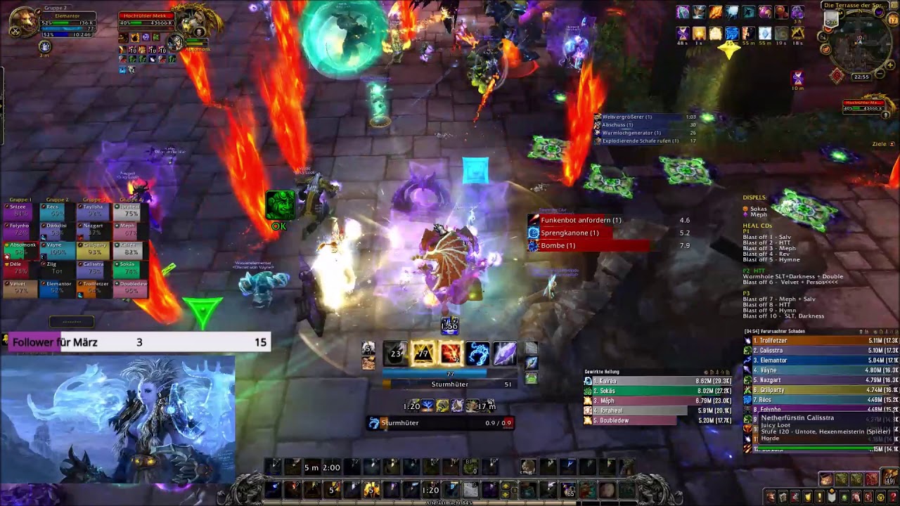 [Mythic] High Tinker Mekkatorque - Elemental Shaman POV (Juicy Loot ...