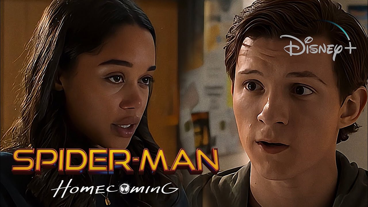 Spider-Man: Homecoming | Peter Talks To Liz Scene | Disney+ [2017 ...