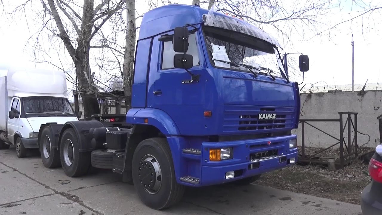 2017 KAMAZ-6460. Start Up, Engine, and In Depth Tour. - YouTube