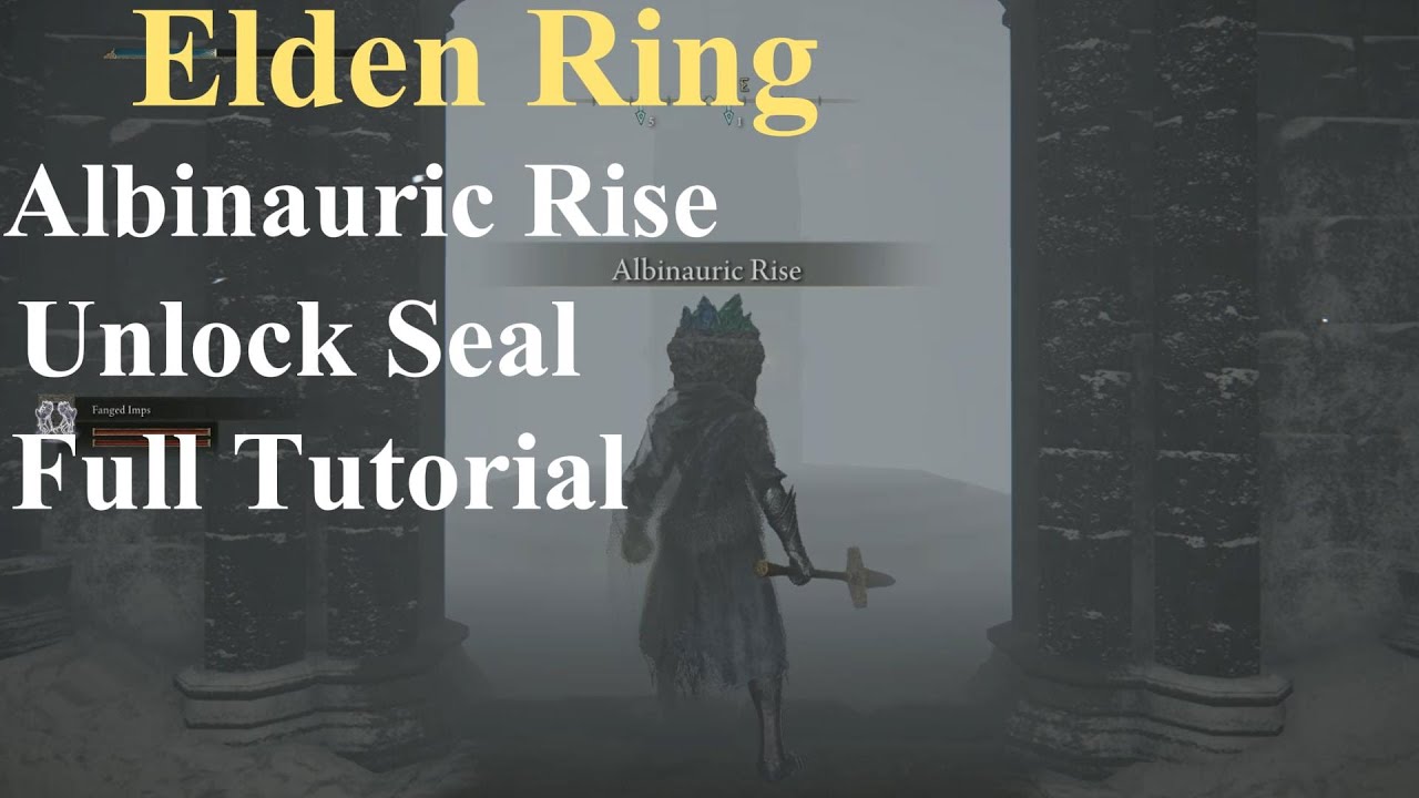 How To Unlock Albinauric Rise Elden Ring - YouTube