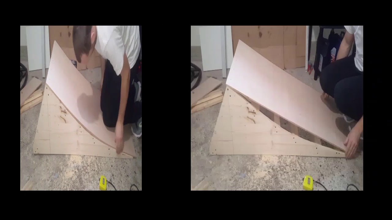 MTB kicker build - YouTube