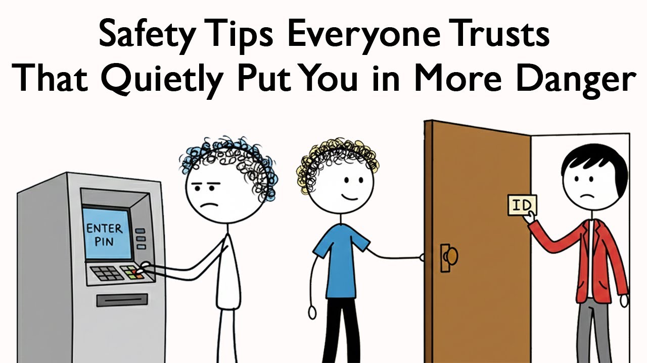 Safety Tips Everyone Trusts That Quietly Put You in More Danger - YouTube