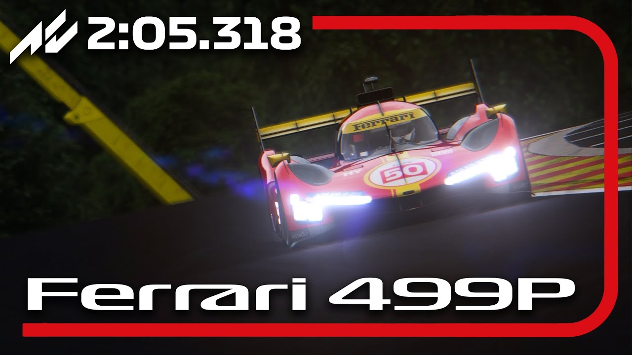 Ferrari 499P | Spa Francorchamps Hot Lap - YouTube