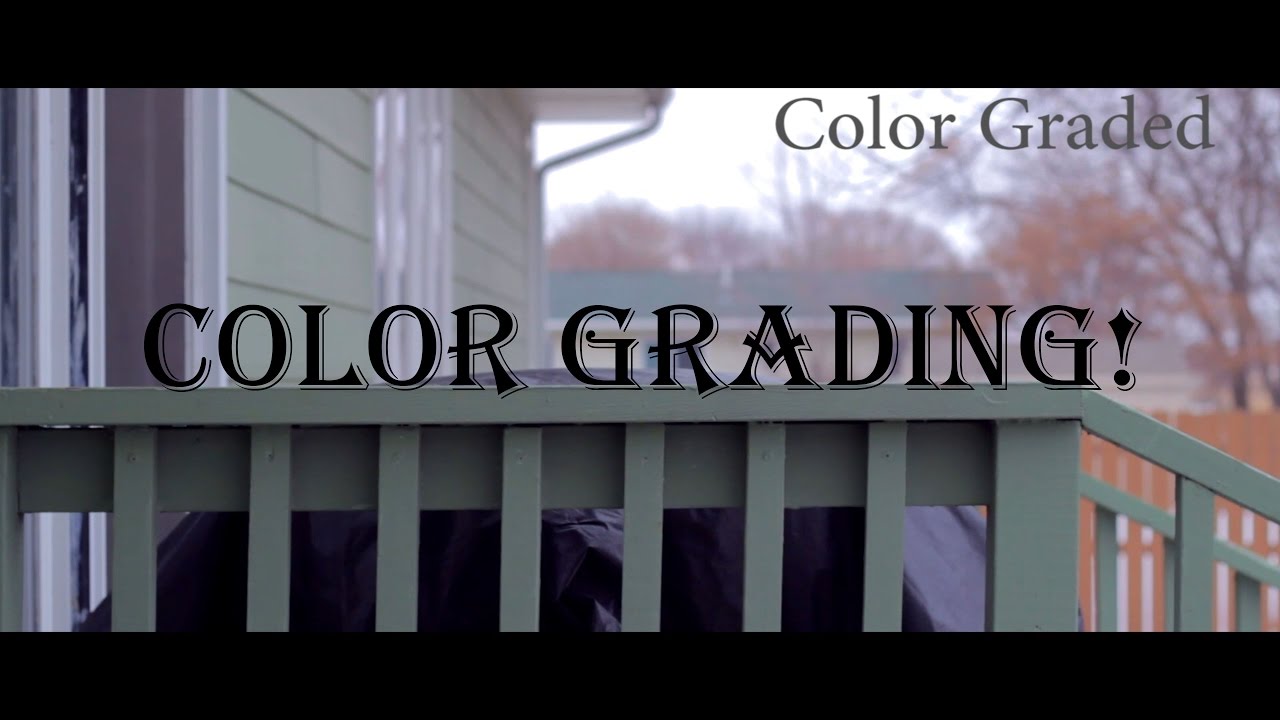 BEST Color Grading for Winter Footage - YouTube