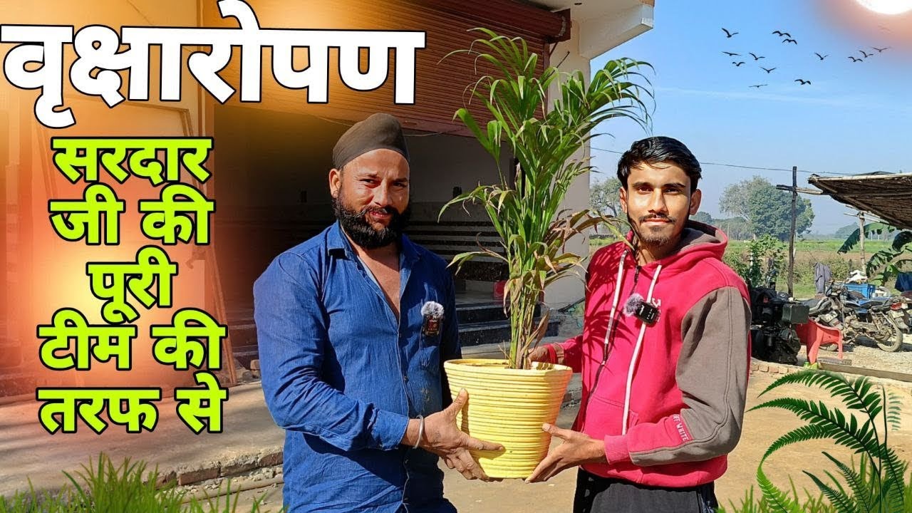 कुछ पौधे आप भी लगाइये और प्रकृति के साथ बने रहिये 🙏😉🤓🥸 chef sardar ...