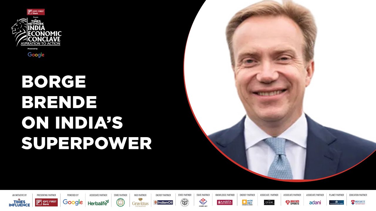 World Economic Forum President Borge Brende Says 'India's Leadership ...