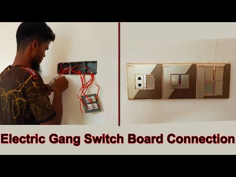 Electric gang switch board connection - AMBD Technical Group And ...