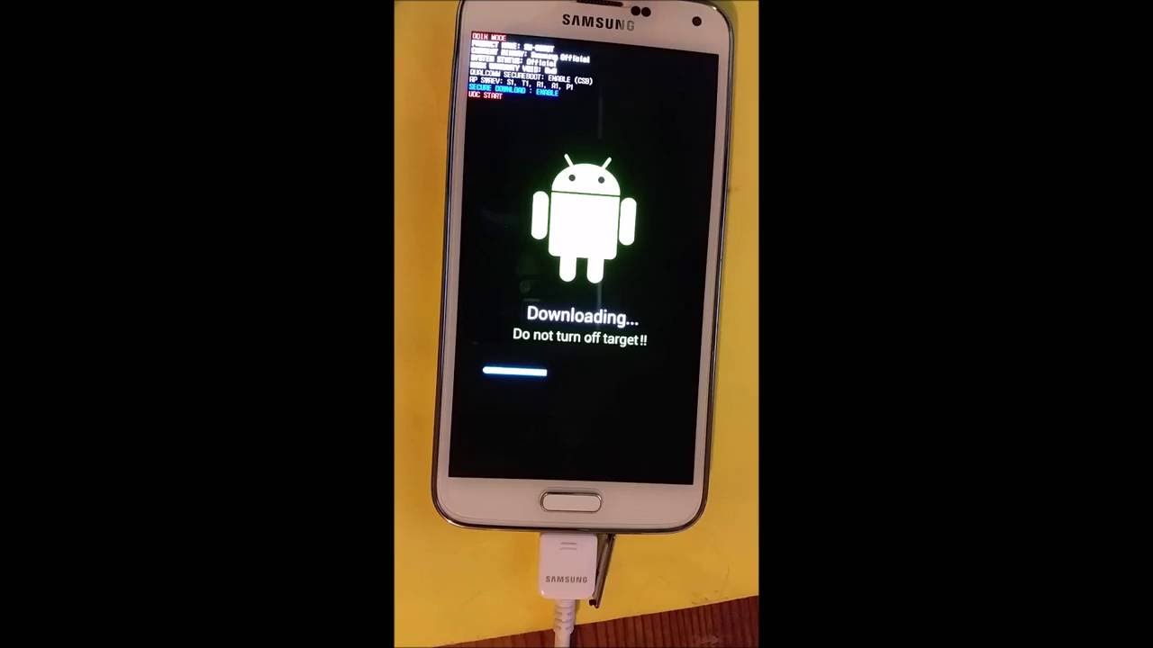 Rooting T-Mobile Samsung Galaxy S5 on FOL1 Lollipop SM-G900T - YouTube