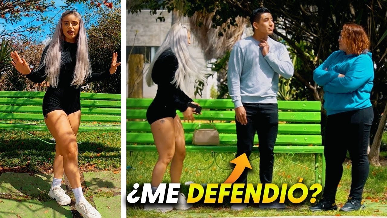 MUJER M4CHI$TA me HUMILL4 por ANDAR en ROPA DEPORTIVA -¡¿DESCONOCIDO ME DEFIENDE? EP.2 | Amy ...