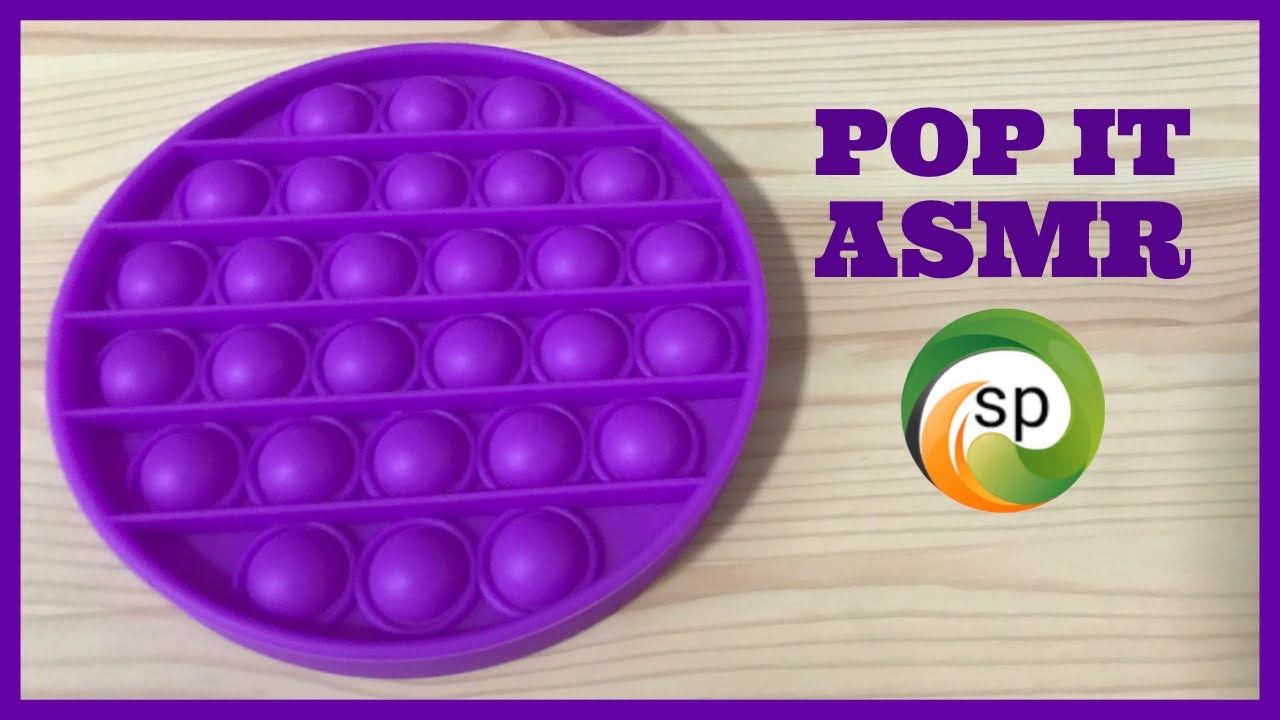 Pop it SATISFYING ASMR 2021 || popping sounds || circle ⭕️ popit ...