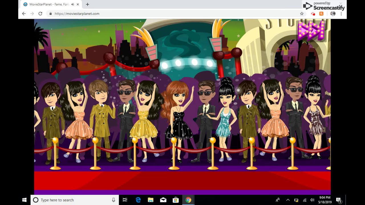 Movie Star Planet Game - YouTube