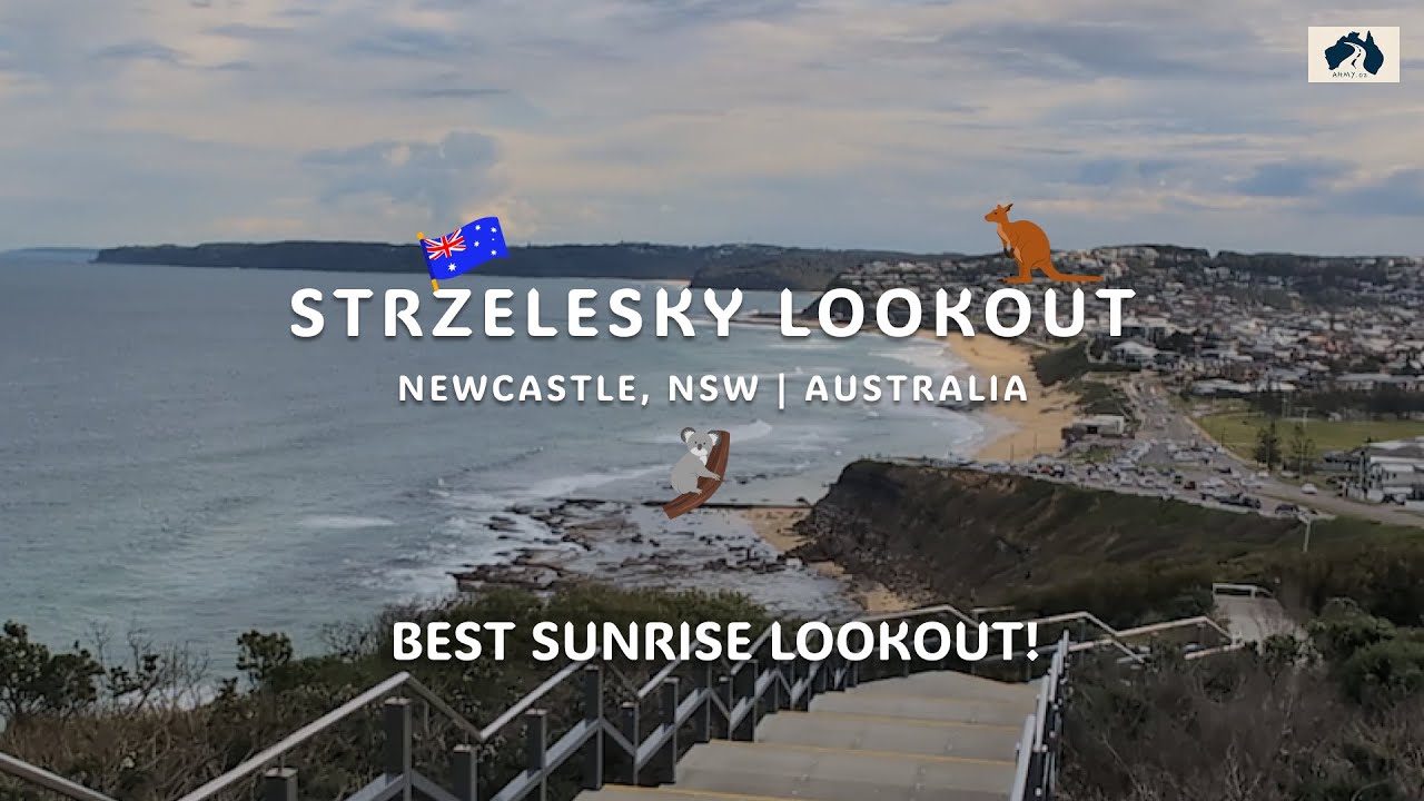 Strzelecki Lookout Newcastle: Scenic Drive, Paragliding & Pantai Indah ...