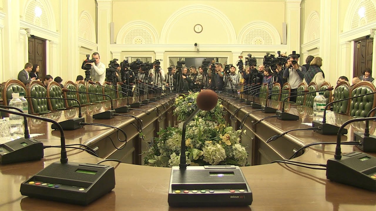 Five Ukrainian Political Parties Sign Pro-European Coalition - YouTube