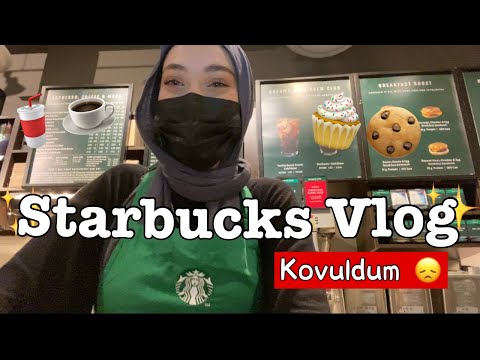 STARBUCKS KANADA Vlog 2! KOVULDUM 😣