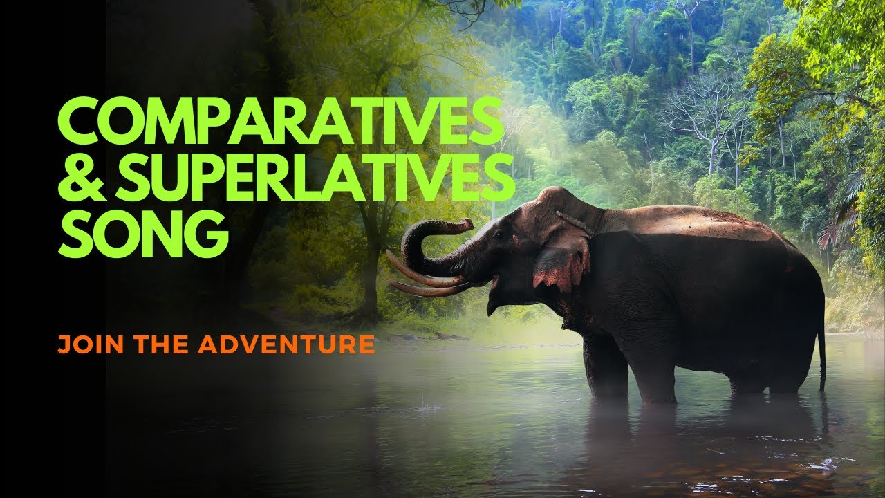 🎶 Animal Comparatives & Superlatives Song: "The Fastest, The Tallest ...
