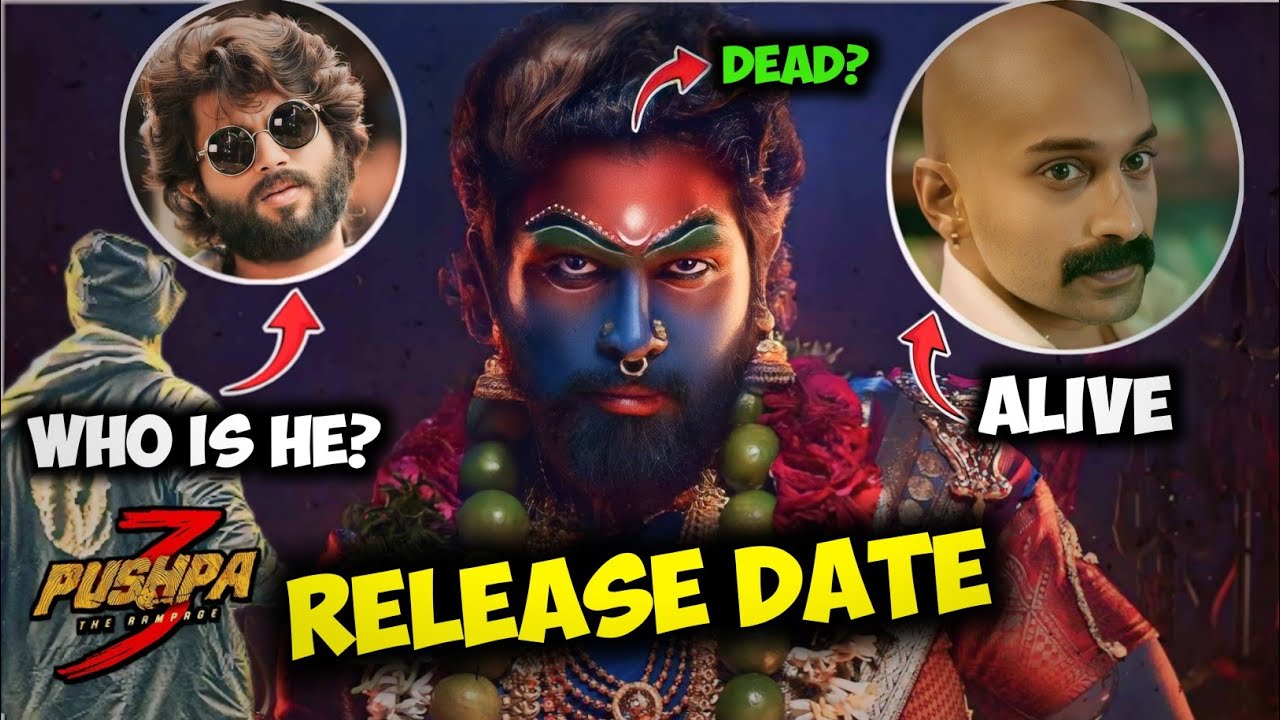 PUSHPA 3 RELEASE DATE ANNOUNCED | PUSHPA 2 THE RULE ENDING & POST ...
