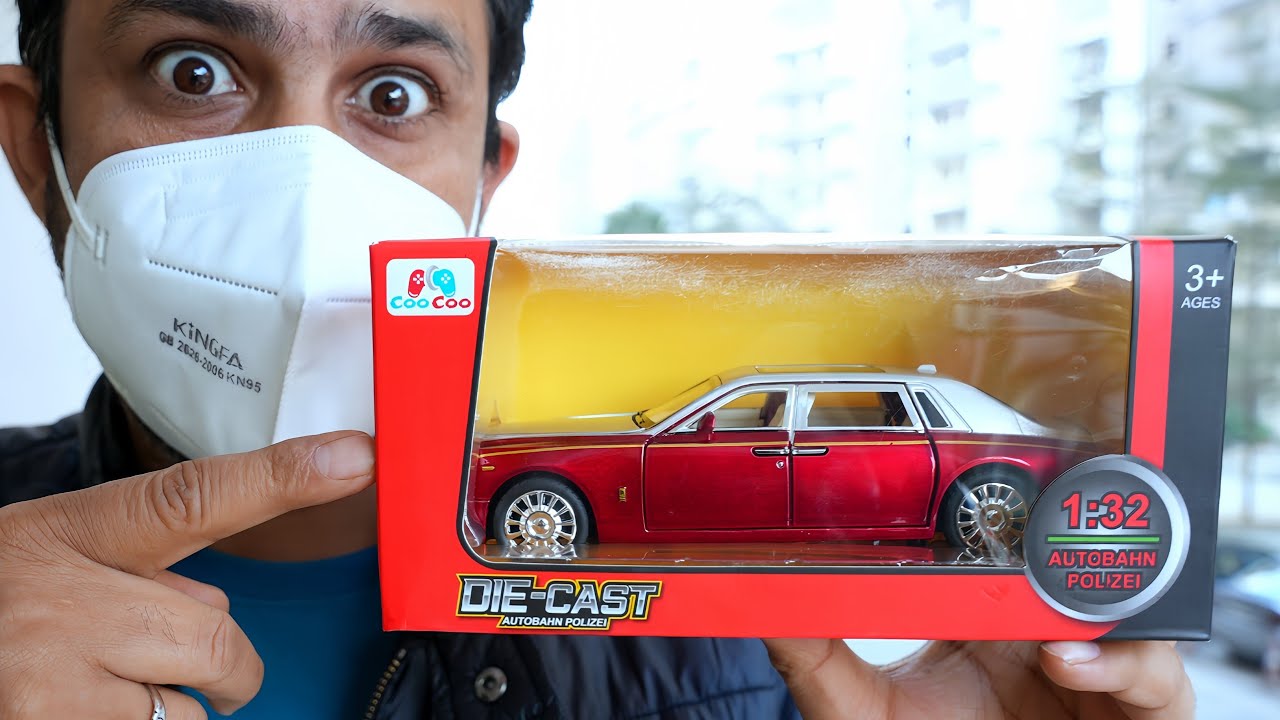 Amazing Miniature Rolls-Royce | Rolls Royce Phantom 1:32 Scale Unboxing and Review in Hindi ...