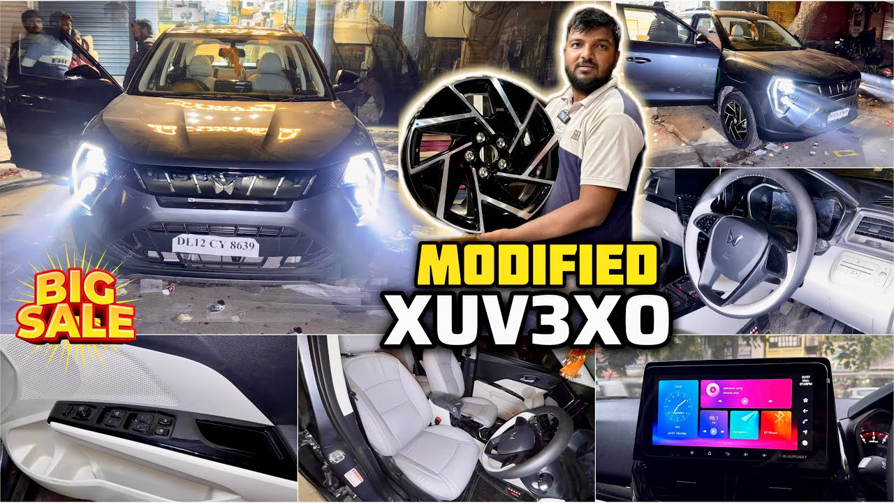 Mahindra Xuv3xo MX1 Base To Top Model Modification With Price Xuv3xo ...