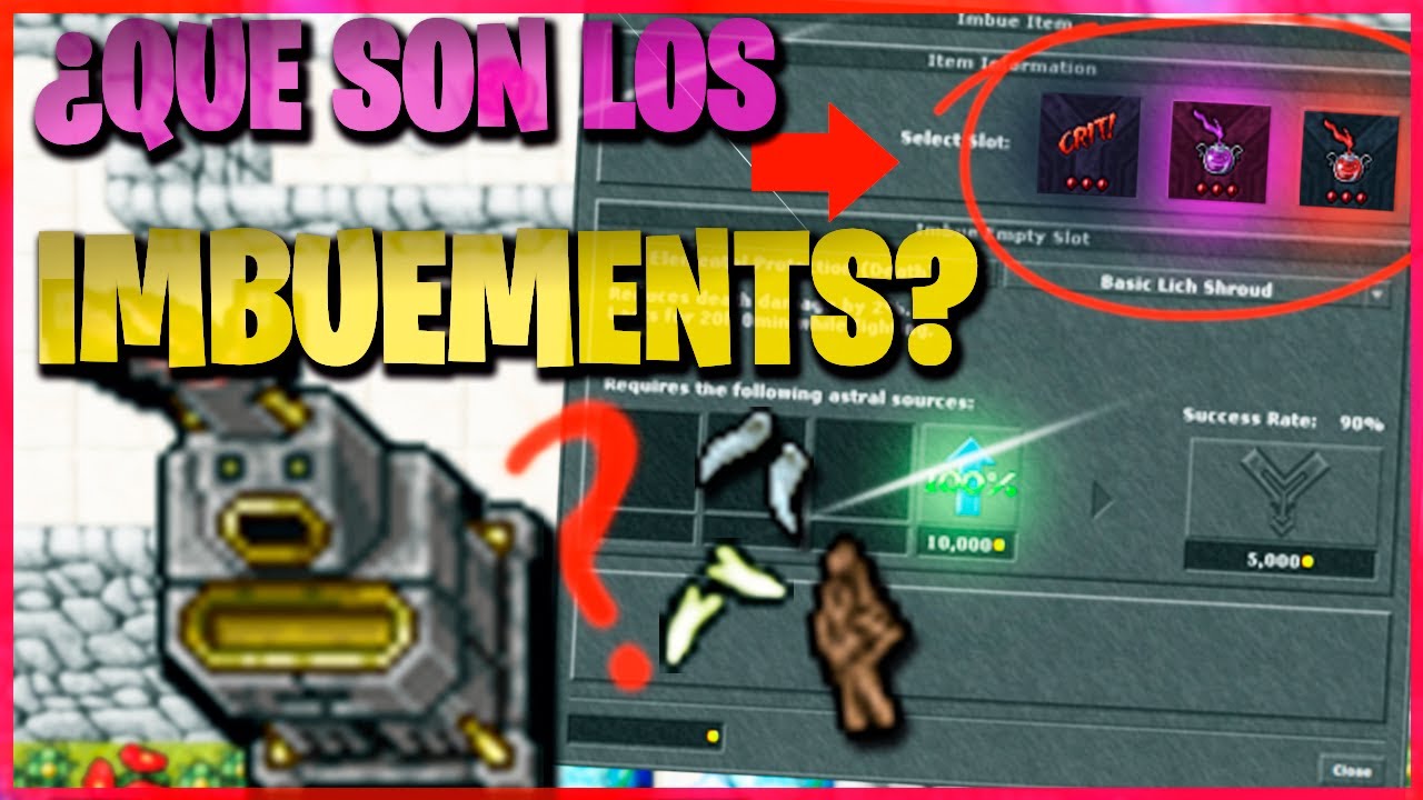 Tibia Guides 📕 | IMBUEMENTS desde CERO | GUÍA DEFINITIVA | TIBIA en ...