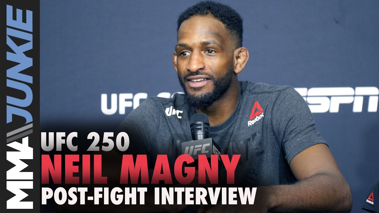 UFC 250: Neil Magny full post fight interview - YouTube