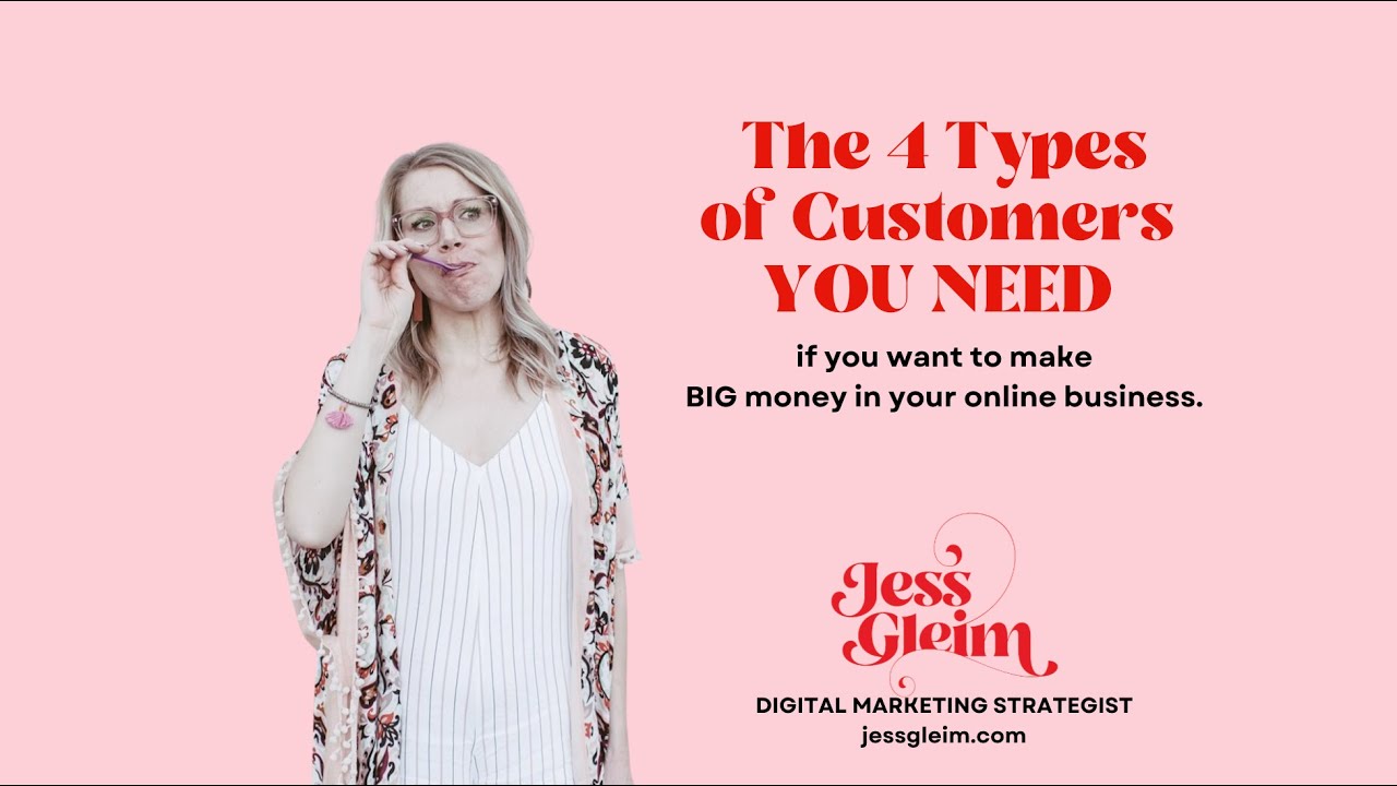 The 4 Types of Customers You Need to Make Money in Your Business - YouTube