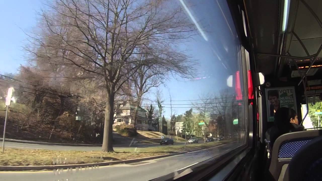 WMATA New Flyer DE42LFA 6368 on Route J2 Part 1 - YouTube