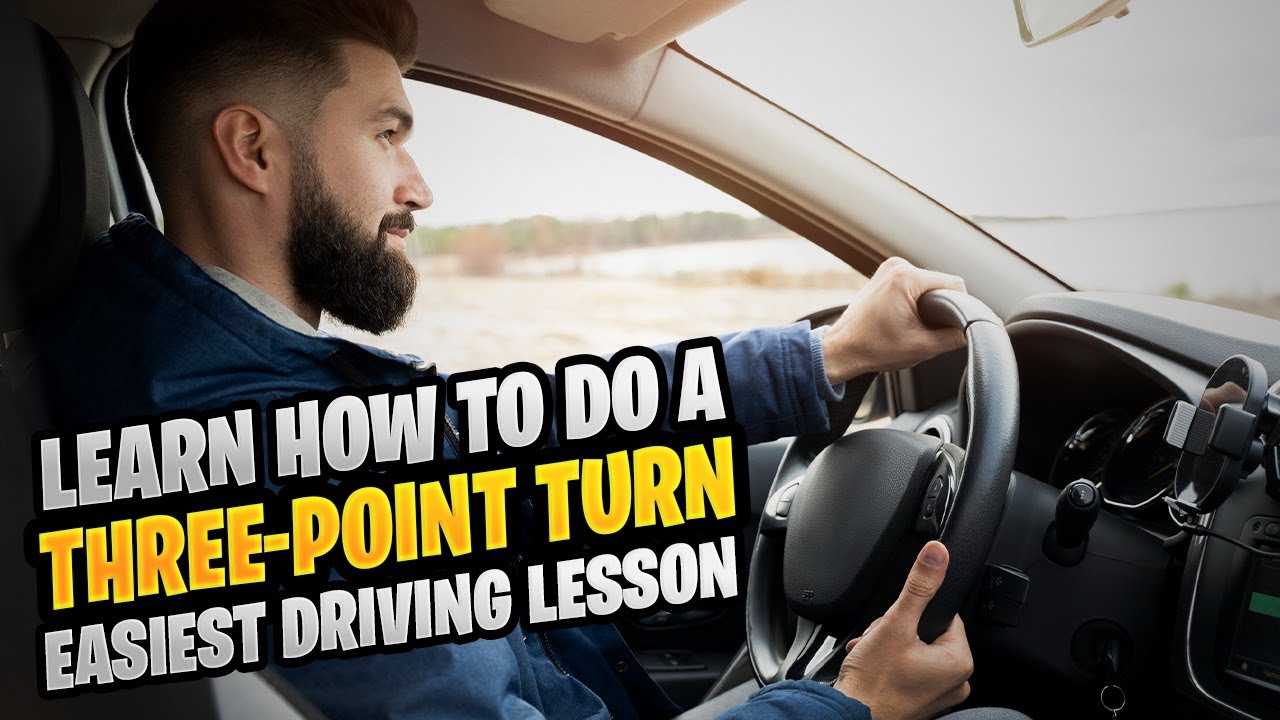 How to do a Three Point Turn Like A PRO!!! - YouTube