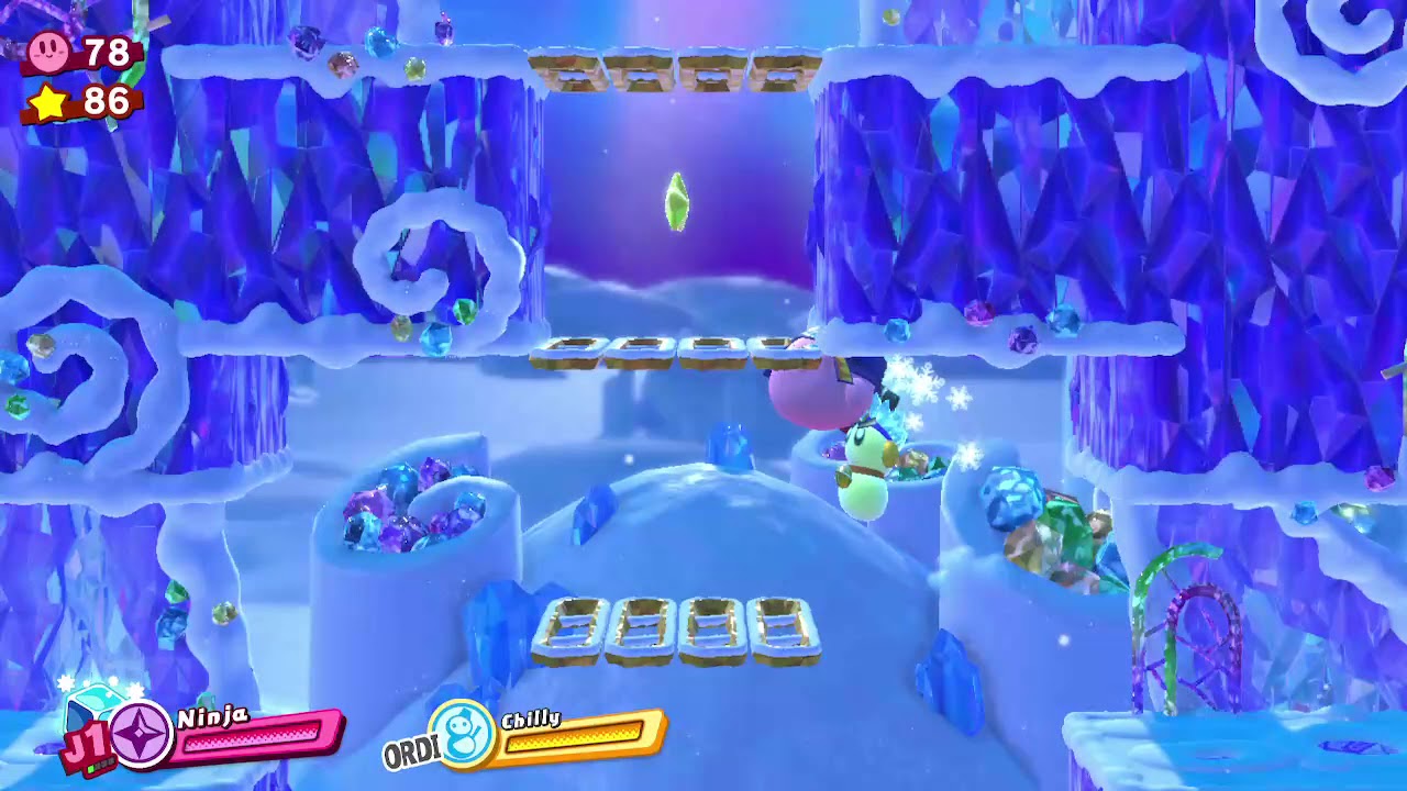 Kirby Star Allies - Ice Level - YouTube