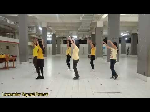 Bubbles Up Waltz Line Dance, Choreo by Helaine Norman (USA), Demo : Lavender Squad Dance - YouTube