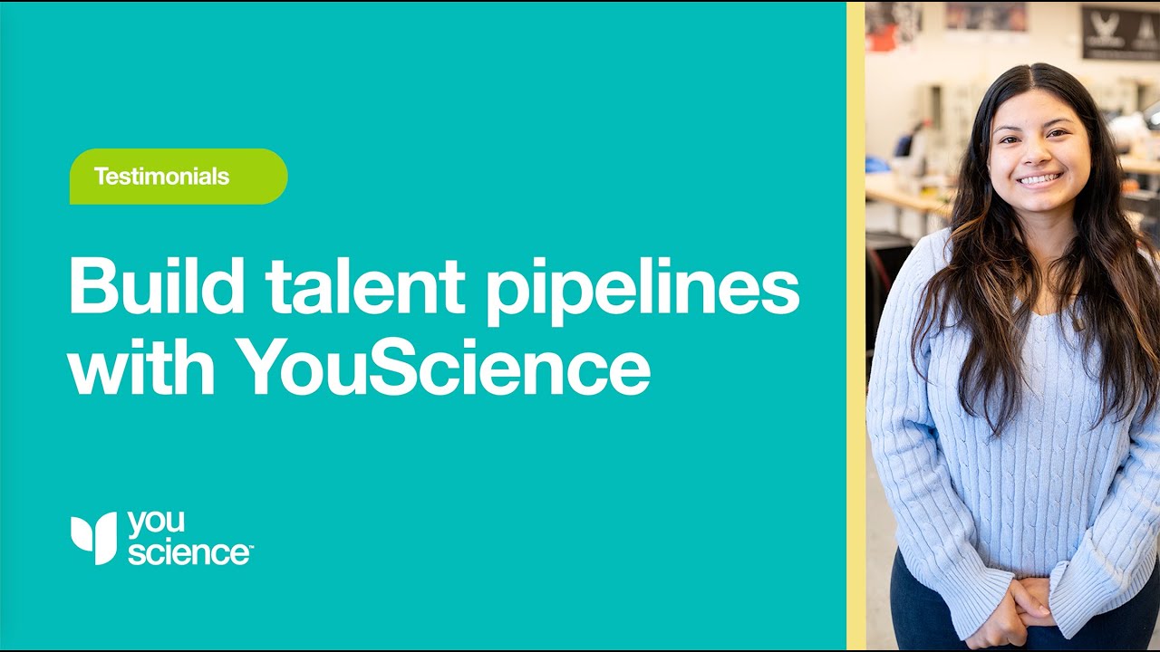 Build talent pipelines with YouScience - YouTube