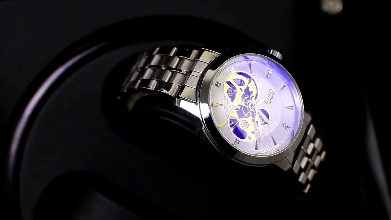 Đánh giá đồng hồ cơ Byino Automatic - 0866 825 809 - YouTube