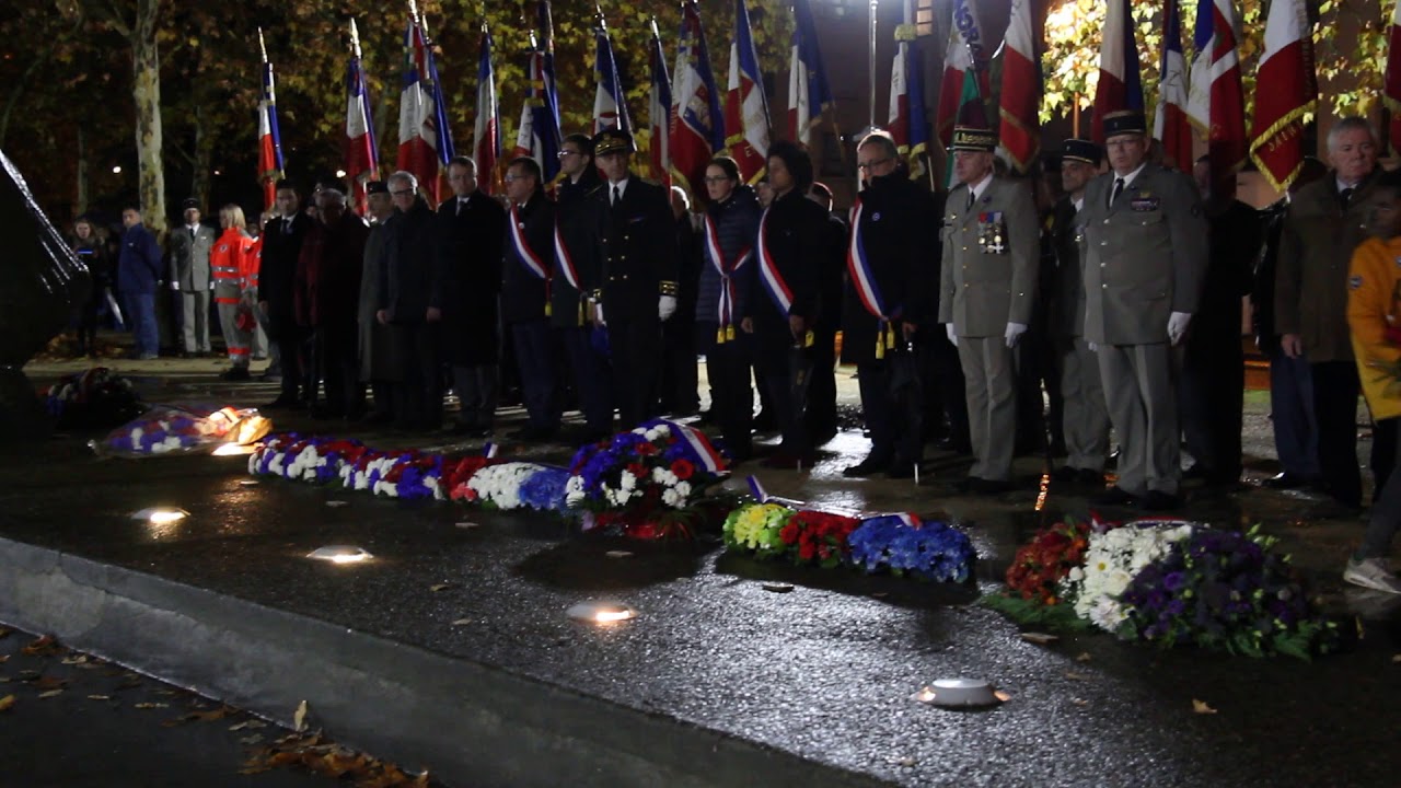 Cérémonie du 11 novembre 2018 - YouTube