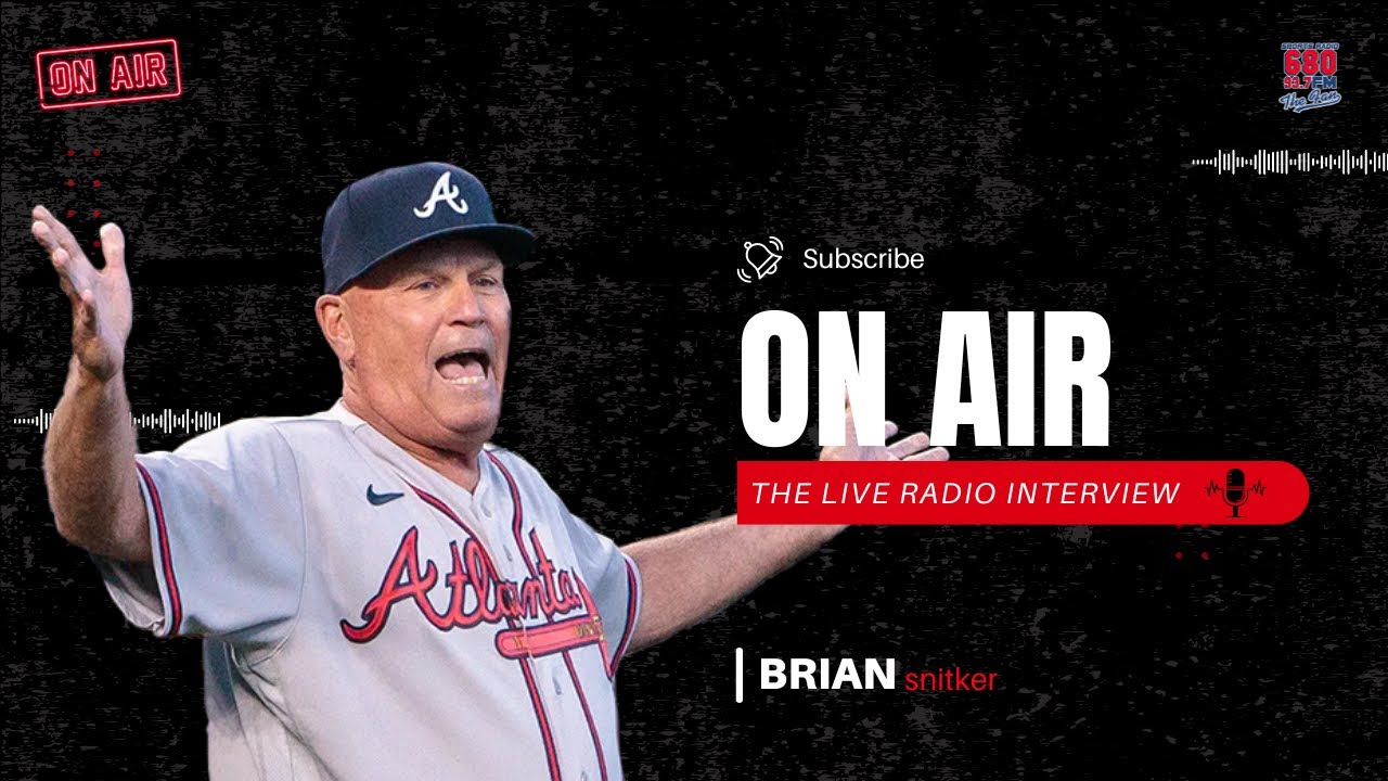 On-Air | Brain Snitker LIVE FROM BRAVES SPRING TRAINING 2024 - YouTube