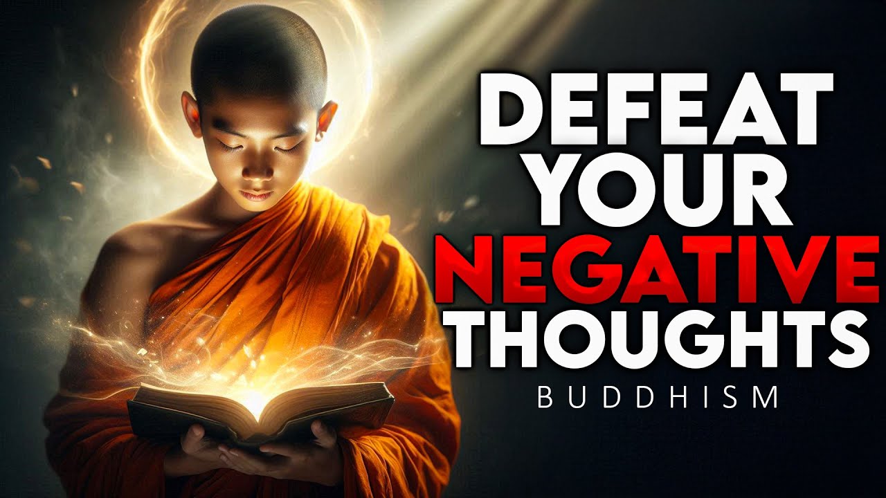 How to Defeat Negative Thoughts and Stay Positive | Buddhism - YouTube
