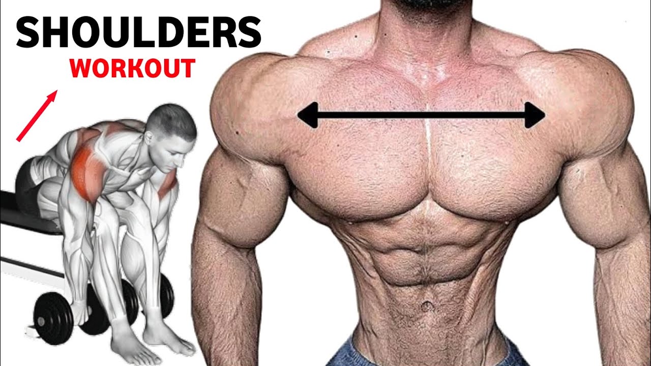 SHOULDER WORKOUT AT GYM - EXERCISES FOR BIG SHOULDERS ( WE GO GYM ...