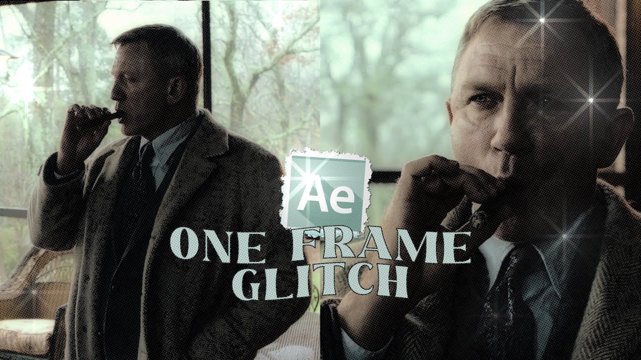 One Frame Glitch - After Effects tutorial - YouTube
