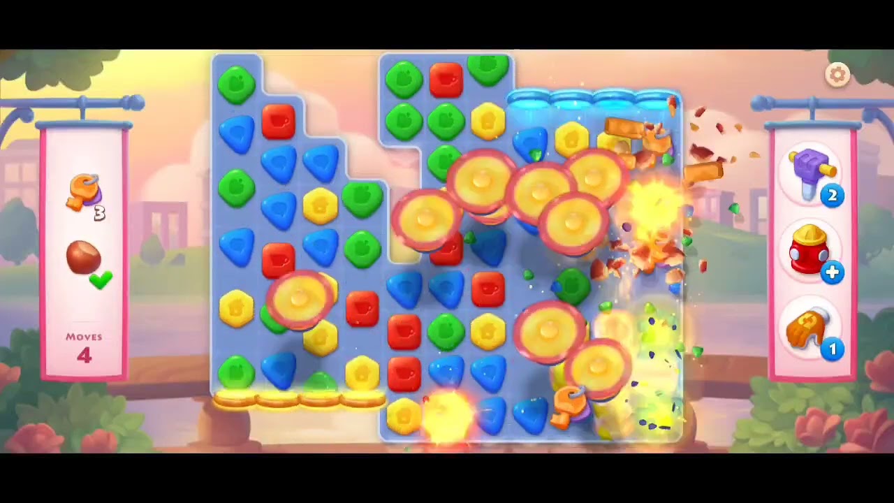 TOWNSHIP!! ISLAND ADVENTURE #Colourful Puzzle #Level 1195,1200, 1209 ...