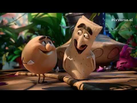 sausage party lavash and sammy kiss