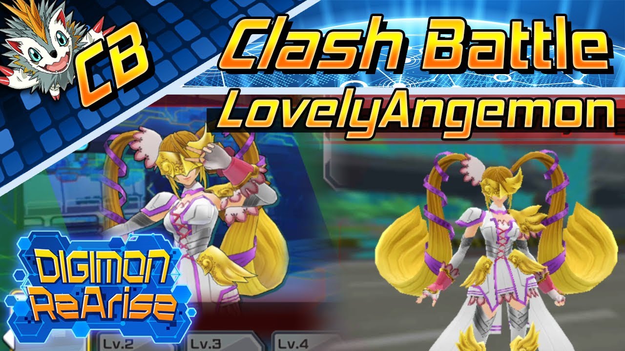 Digimon ReArise - Clash Battle | LovelyAngemon | Accel Play! - YouTube