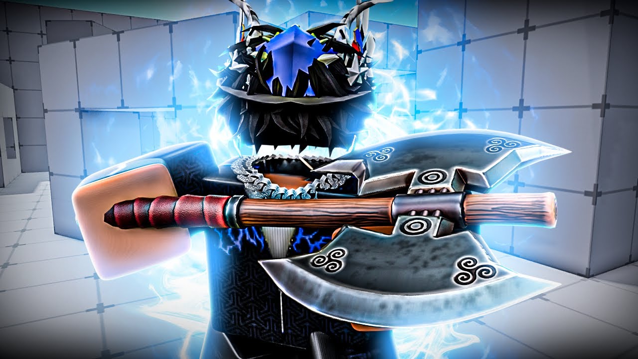 I bought the new BATTLE AXE in RIVALS.. - YouTube