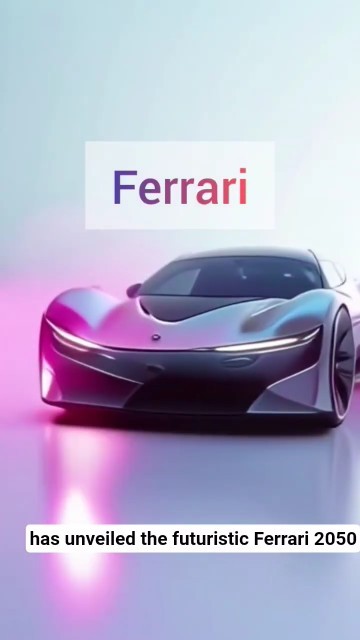 Ferrari 2050 🚀 $3M Futuristic Hypercar Redefining Speed & Luxury | Wow ...