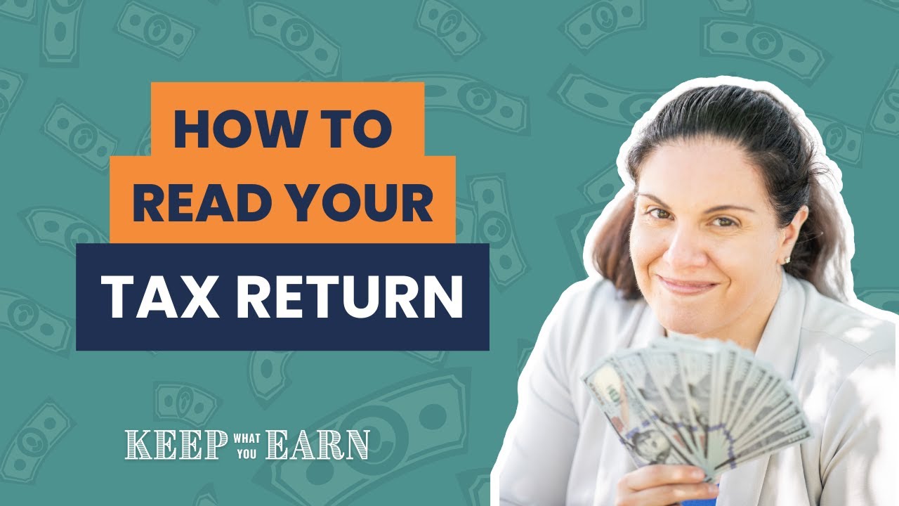How to Read Your Tax Return - YouTube